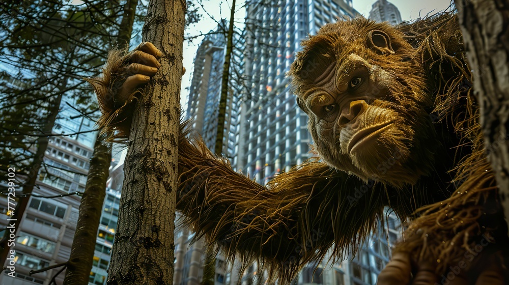 Bigfoot, Unseen, Legend in the woods, Hiding amongst skyscrapers ...