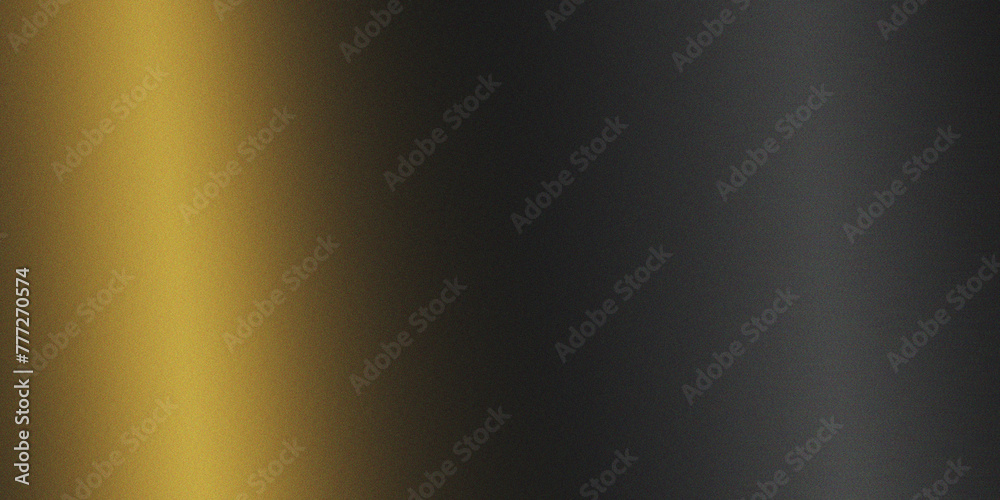 Black And Gold Color Gradient Background With Grainy Texture Stock ...