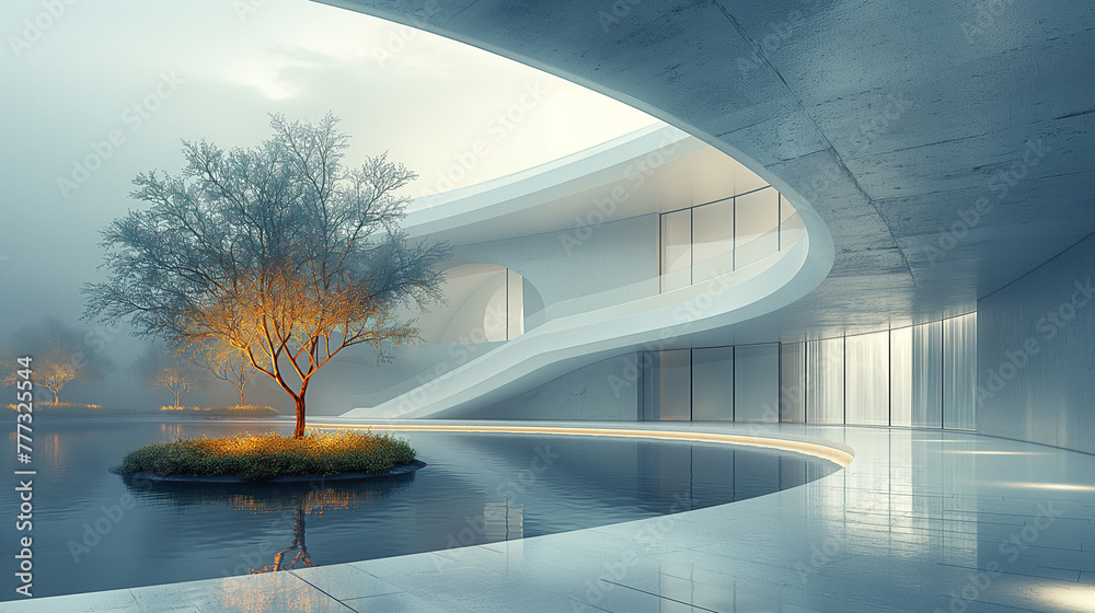 structure architecture elegant background illustration building style ...