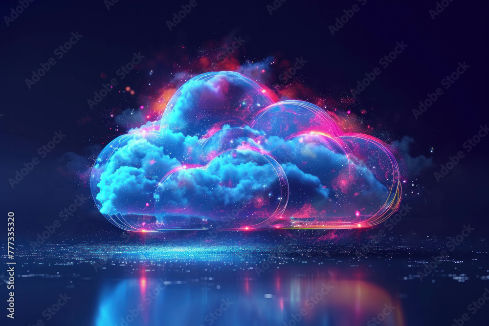 Explore the concept of cloud computing and data business through ...