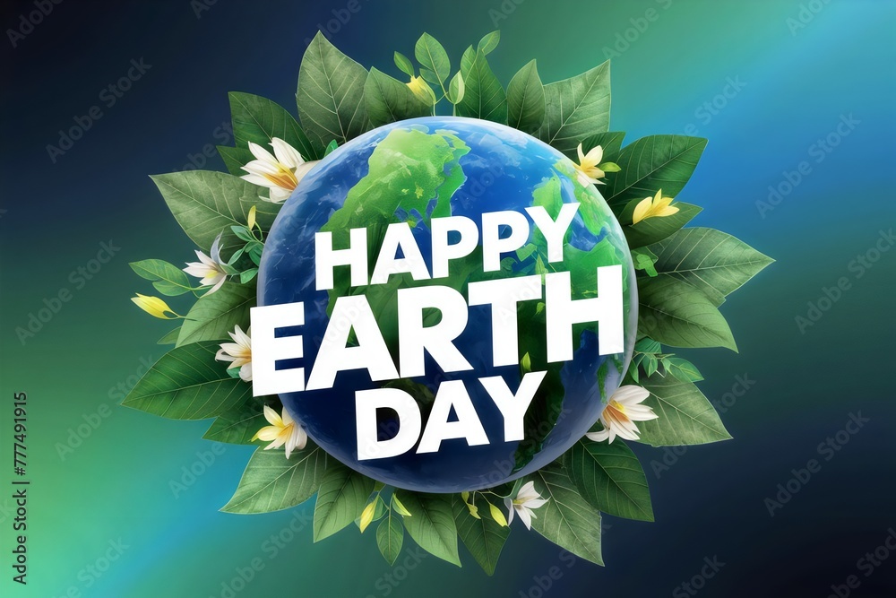 Happy Earth Day, earth day banner, illustration of earth day 2024, 22 ...
