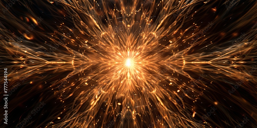 firework exploding into a mesmerizing pattern, symbolizing the ...
