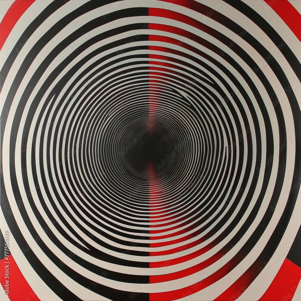 a mesmerizing optical illusion Design an image that plays with ...