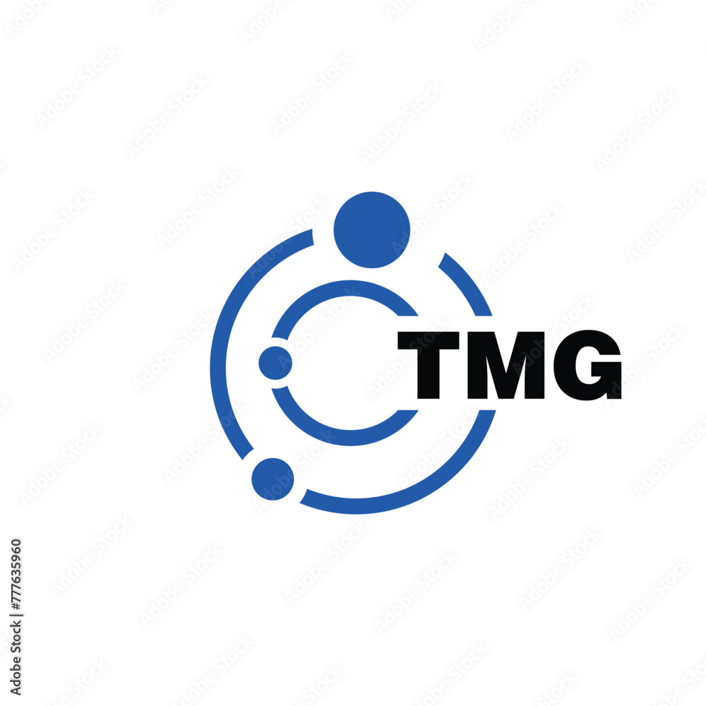 TMG letter logo design on white background. TMG logo. TMG creative ...