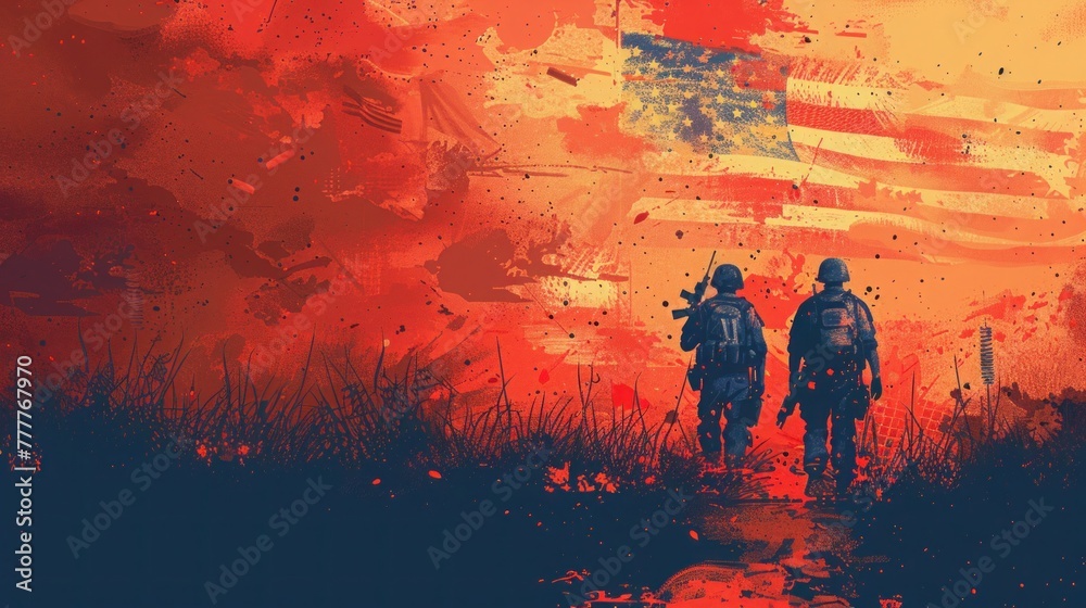 Red, White & Blue: Honoring Memorial Day, Veterans Day, and 4th of July ...