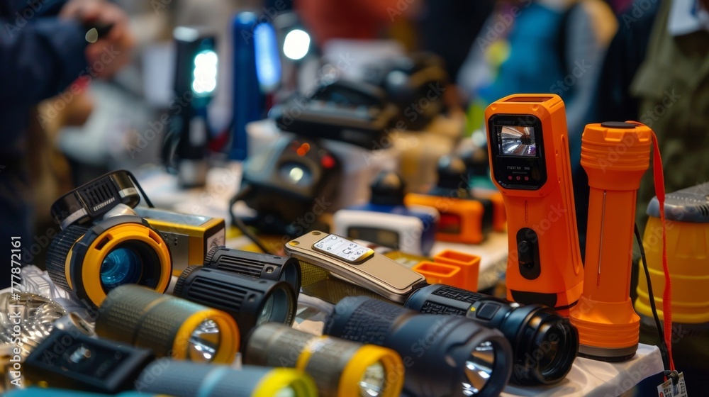 Not just large machines are featured at the renewable energy fair a ...