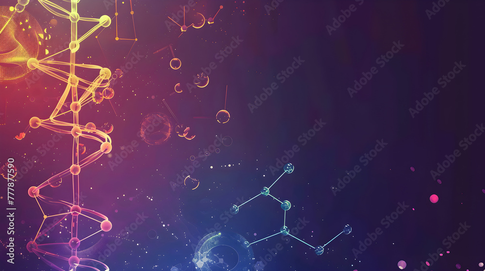 PPT background image science theme Stock Illustration | Adobe Stock
