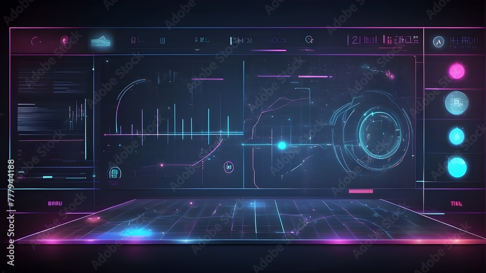 Blue Digital Designs for Business, Vector Illustrations of Tech ...