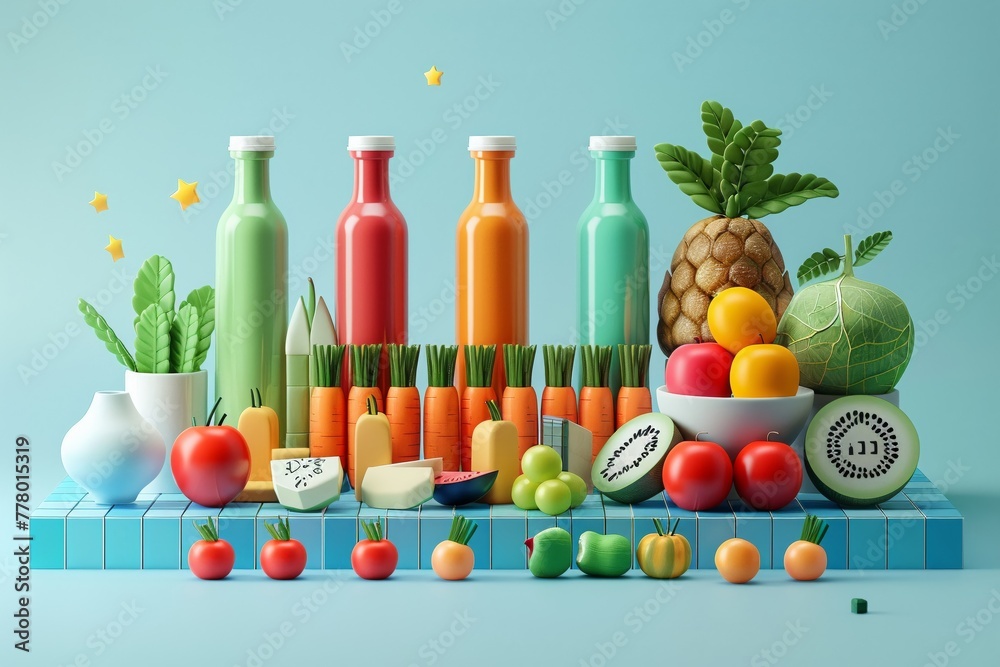 A graphic representation of the Consumer Price Index CPI and its ...