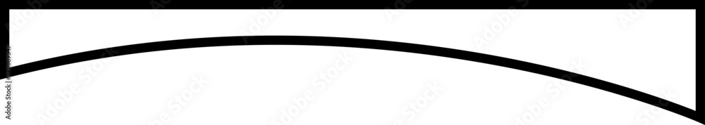 Border shape in outline style editable stock for website design. Vector ...