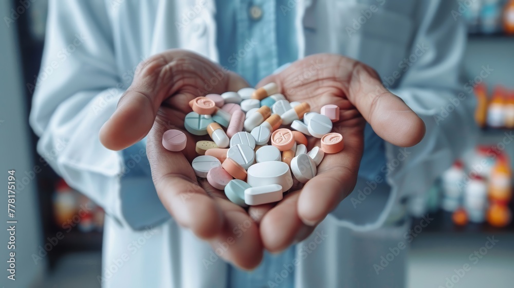 Produce a visually engaging infographic that compares the uses, dosages ...