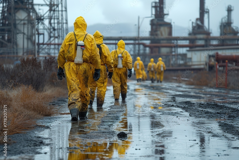 Emergency Hazardous Material Cleanup Image of specialized teams ...