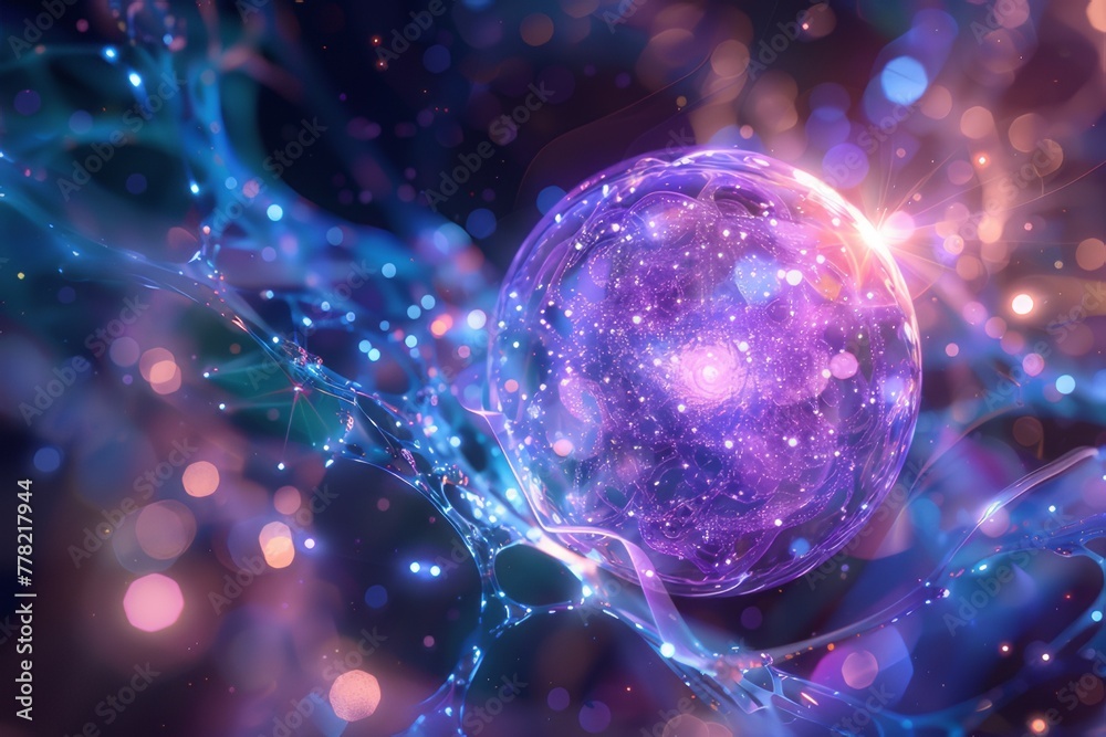 Inside the circuitry of a quantum supercomputer Individual quantum dots ...