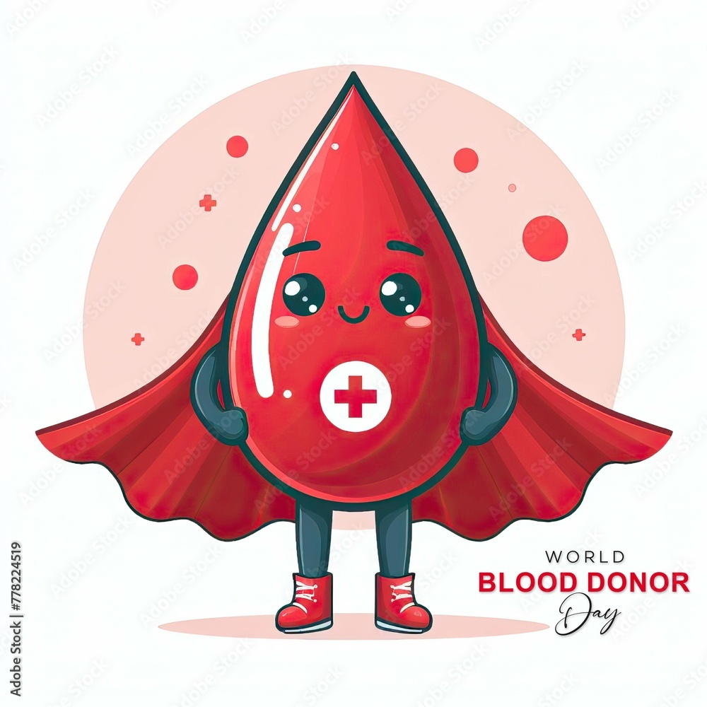 World Blood Donor Day, A poster for | World Blood Donor Day poster ...