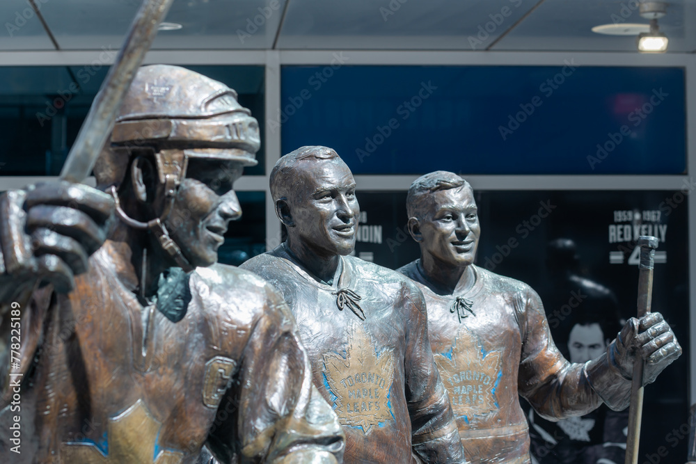 Toronto Maple Leafs *Legends Row* Scotiabank Arena located at 40 Bay ...