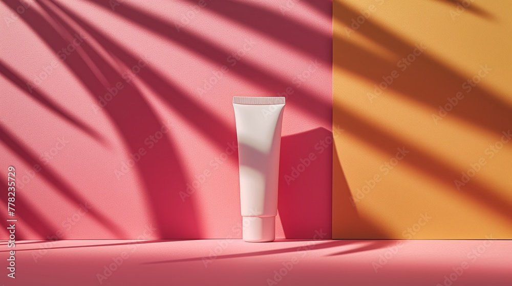 High-quality cream for skin care product shot against a clean ...