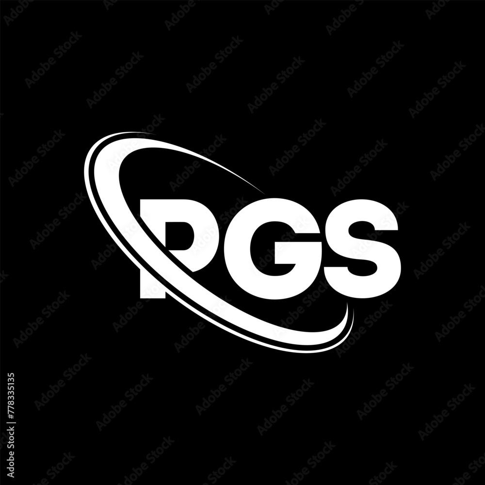 PGS logo. PGS letter. PGS letter logo design. Initials PGS logo linked ...