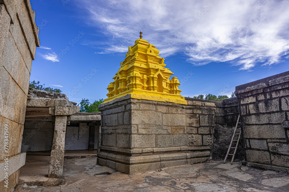 Yoga Nandeeshwara Temple is a Hindu temple in Nandi Hills or Nandidurg ...
