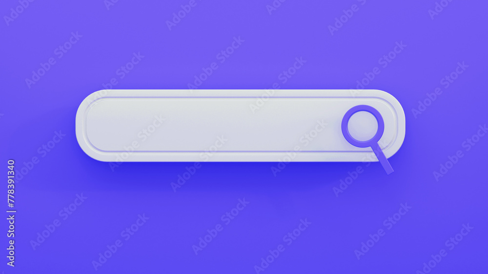 Blank search bar on purple background. Search bar for web design and ...