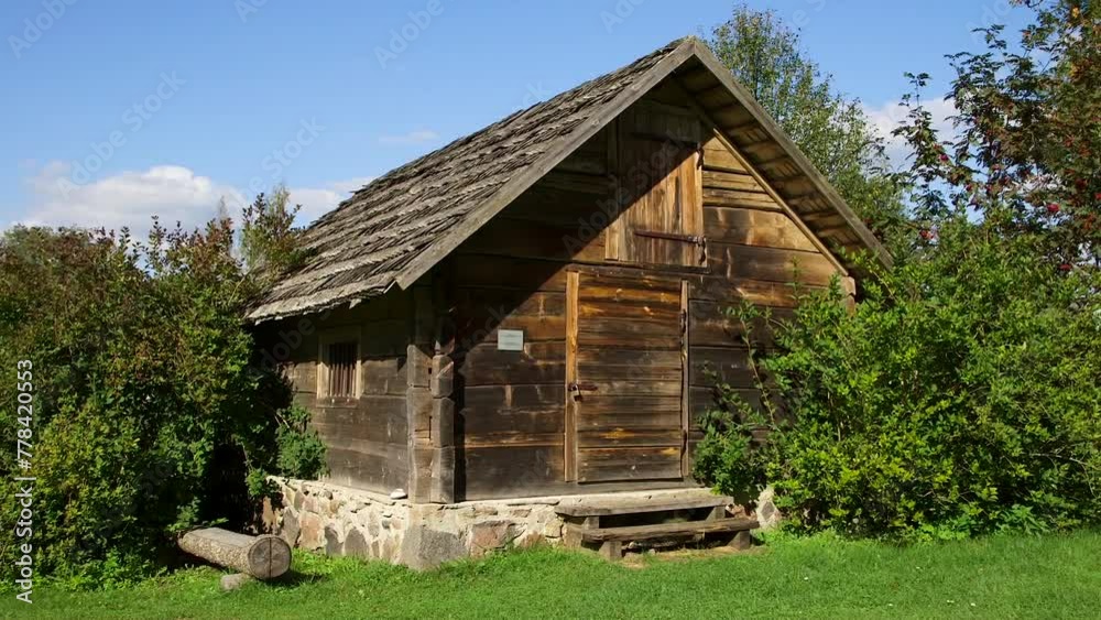 Old, Antique, but Well Preserved Wooden Shed. A Shed is Typically a ...