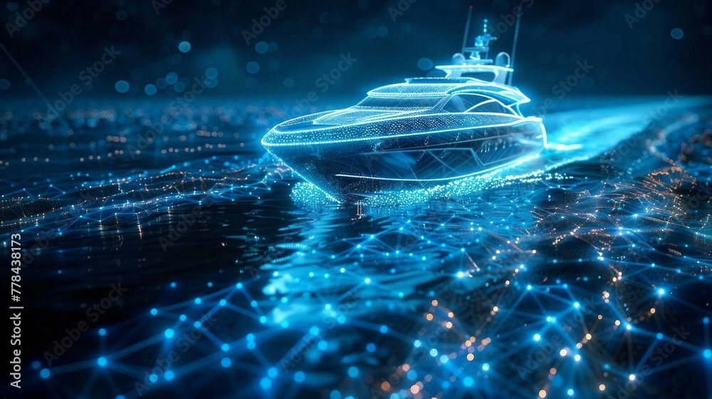smart digital boat, artificial intelligence in maritime navigation ...