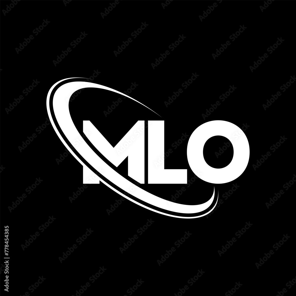 MLO logo. MLO letter. MLO letter logo design. Initials MLO logo linked ...