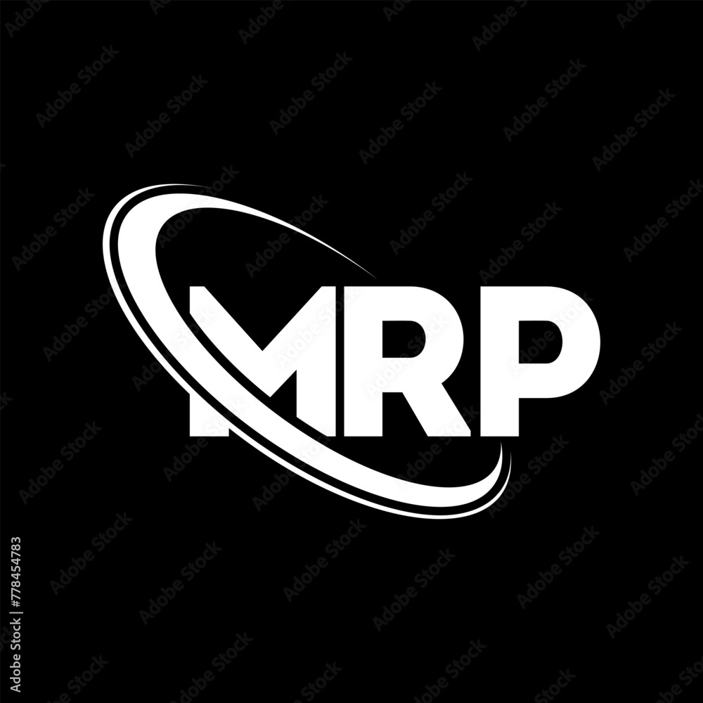 MRP logo. MRP letter. MRP letter logo design. Initials MRP logo linked ...