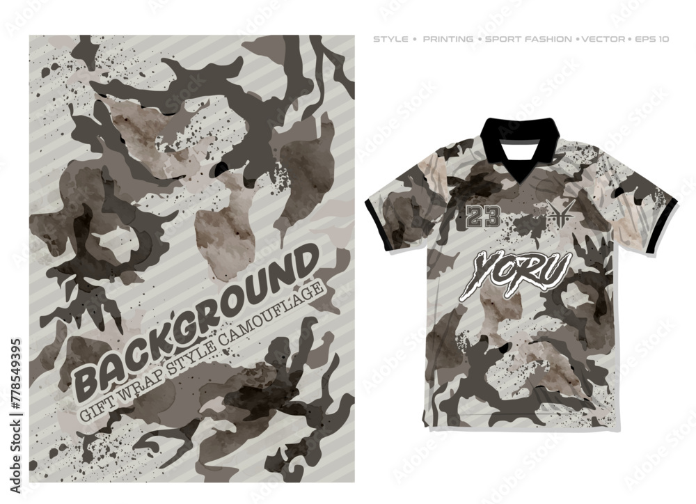 camouflage background pattern design modern sporty texture abstract ...