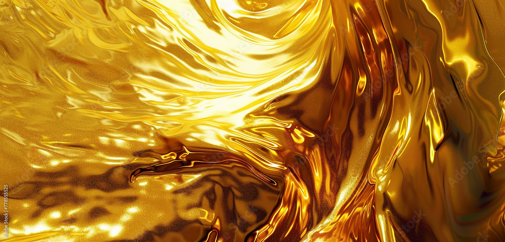 A molten gold texture, capturing the moment of transformation with ...