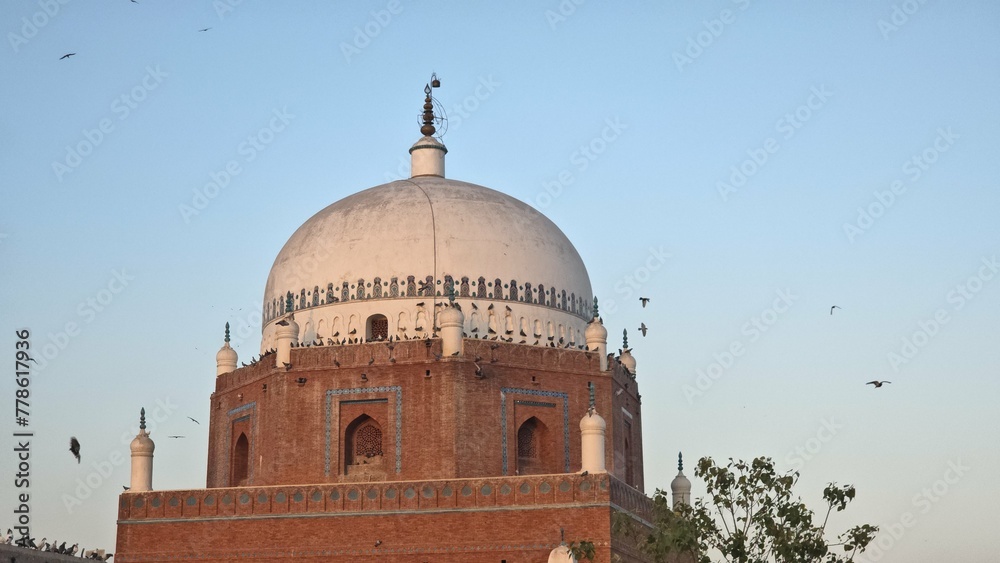 Tomb of Hazrat Bahauddin Zakariya (R.A) also spelled Bahauddin Zakariya ...