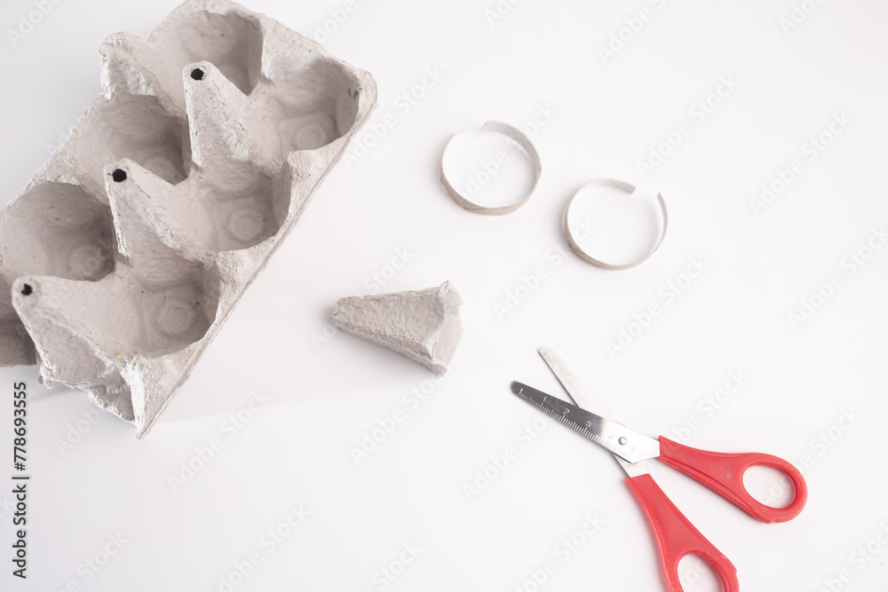 Various objects on white background, providing inspiration for cut-and ...