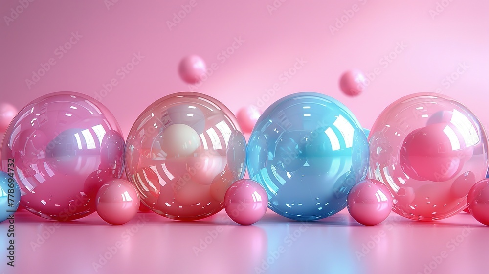 Colorful balls abstract wallpaper and background. Pattern design for ...
