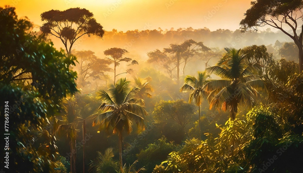 amazon jungle trees wildernes wallpaper pictures background hd Stock ...