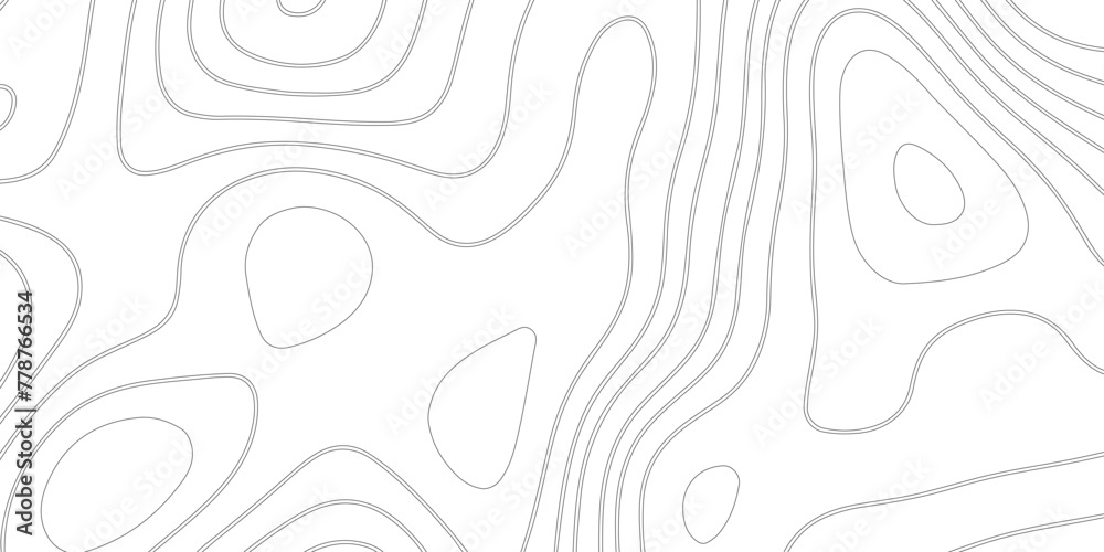 Topographic gradient line map. Abstract circle lines background ...
