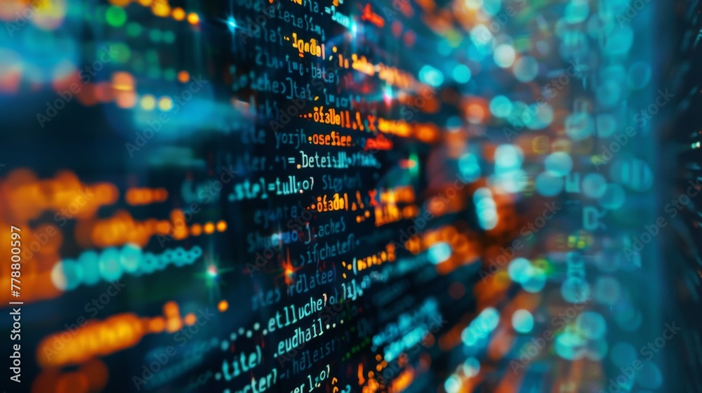 Exemplary Code Section Emphasizing Detail And Precision In Programming Syntax And Structure Ai