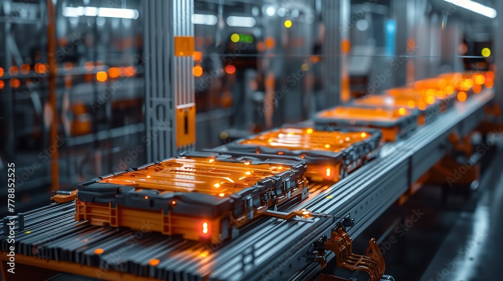 High capacity lithium ion battery module for the automotive electric ...