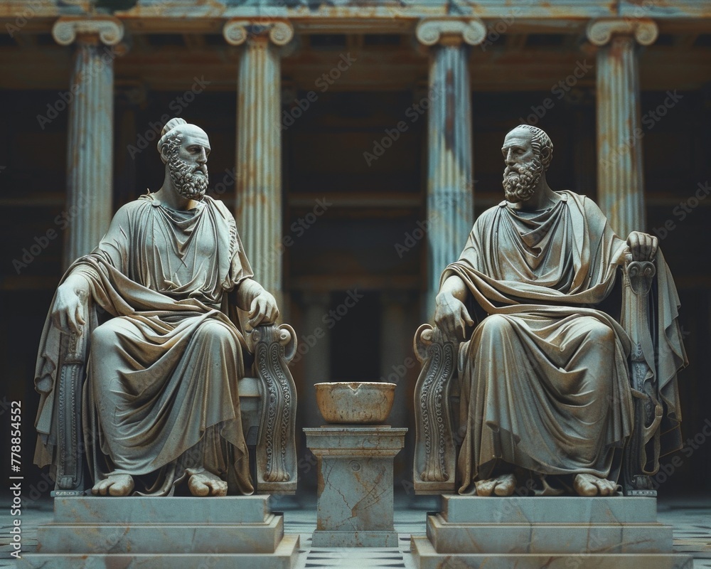Digital twins of ancient Greek philosophers debate AI ethics in a ...