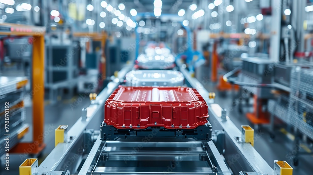High capacity lithium ion battery module for the automotive electric ...