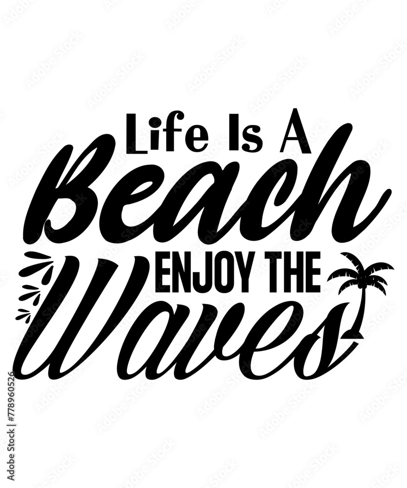 Summer Svg Bundle Summer Svg Beach Svg Summertime Svg Vacation Svg
