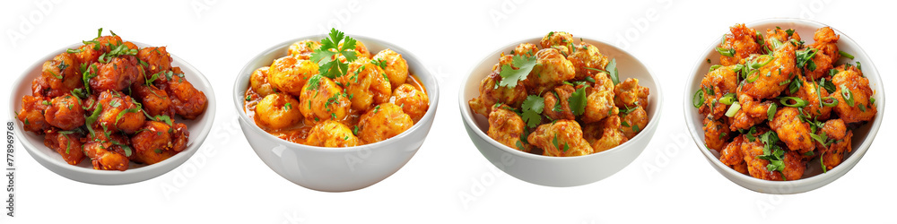 Aloo Gobi clipart collection, symbol, logos, icons isolated on ...