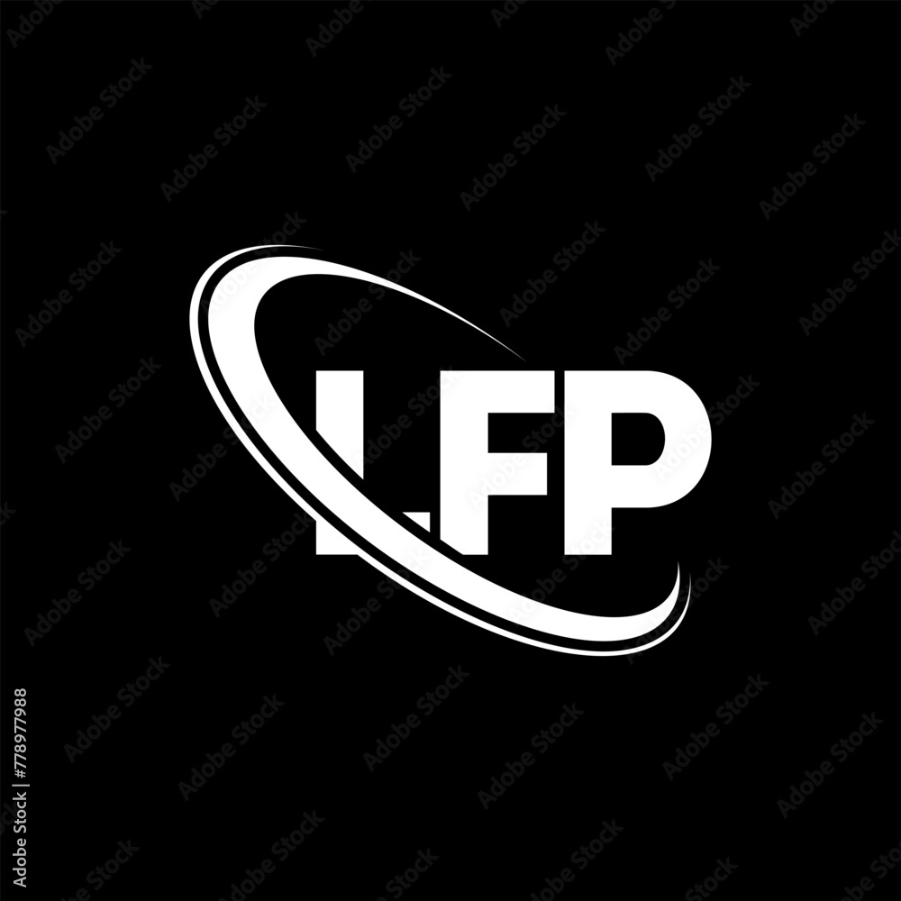 LFP logo. LFP letter. LFP letter logo design. Initials LFP logo linked ...