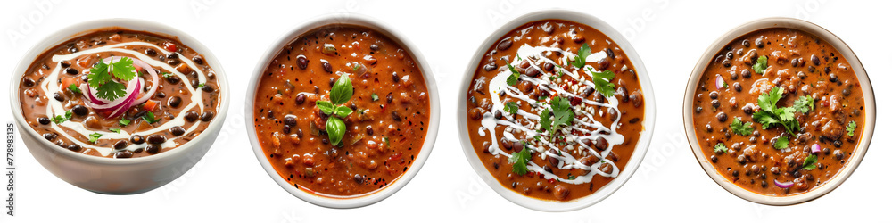 Dal Makhani clipart collection, symbol, logos, icons isolated on ...