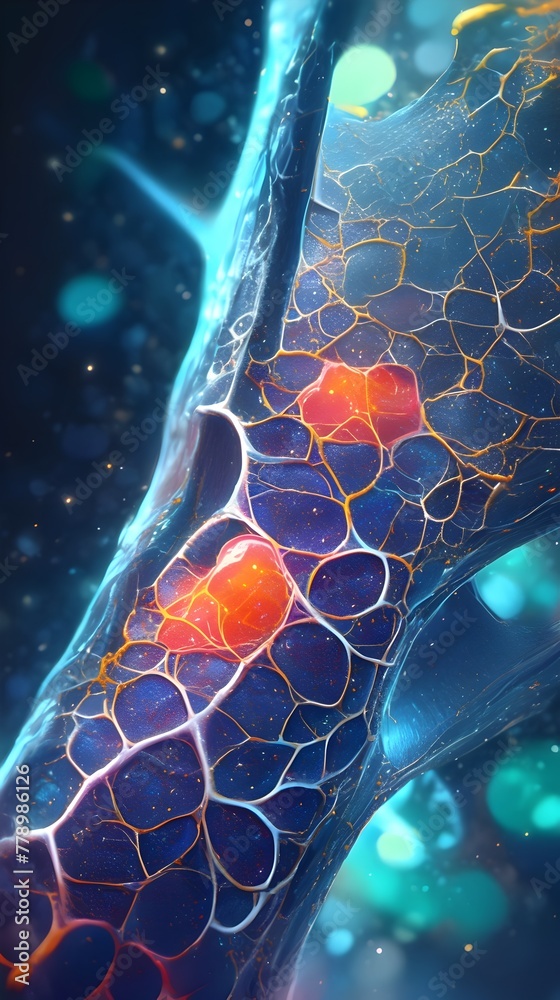 Intricate Ganglion and Rod Cell Network Revealed Under Vivid ...