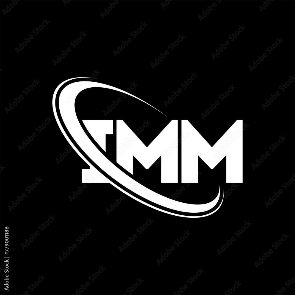 IMM logo. IMM letter. IMM letter logo design. Initials IMM logo linked ...