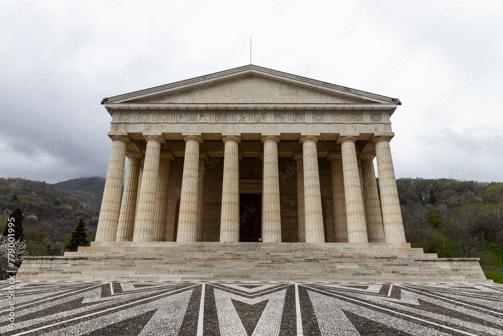 Canova Temple of Possagno, home to the tomb of Canova, his hometown ...