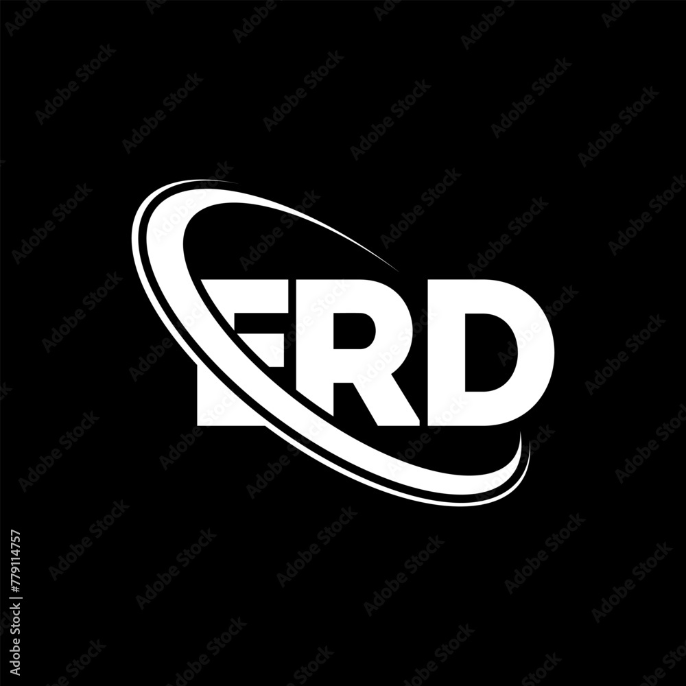 ERD logo. ERD letter. ERD letter logo design. Initials ERD logo linked ...