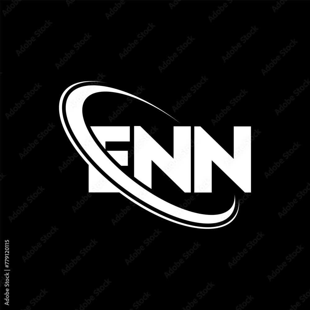 Enn Logo Enn Letter Enn Letter Logo Design Initials Enn Logo Linked