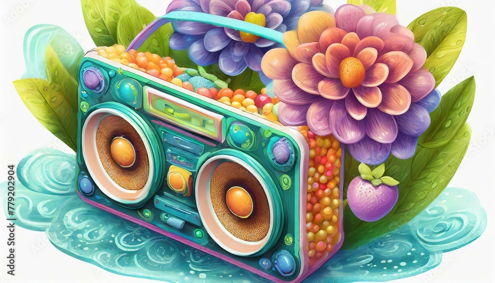 oil painting style CARTOON CHARACTER CUTE baby animation vintage retro ...