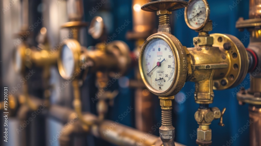 Pressure control device manometer Stock Illustration | Adobe Stock