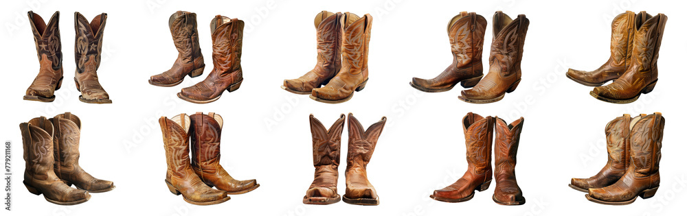 Authentic cowboy boots in classic styles for the fashion-conscious ...
